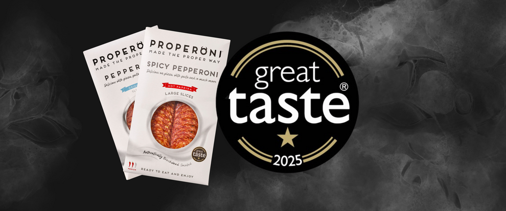 PROPERONI® Wins Again at the 2025 Great Taste Awards – Properoni