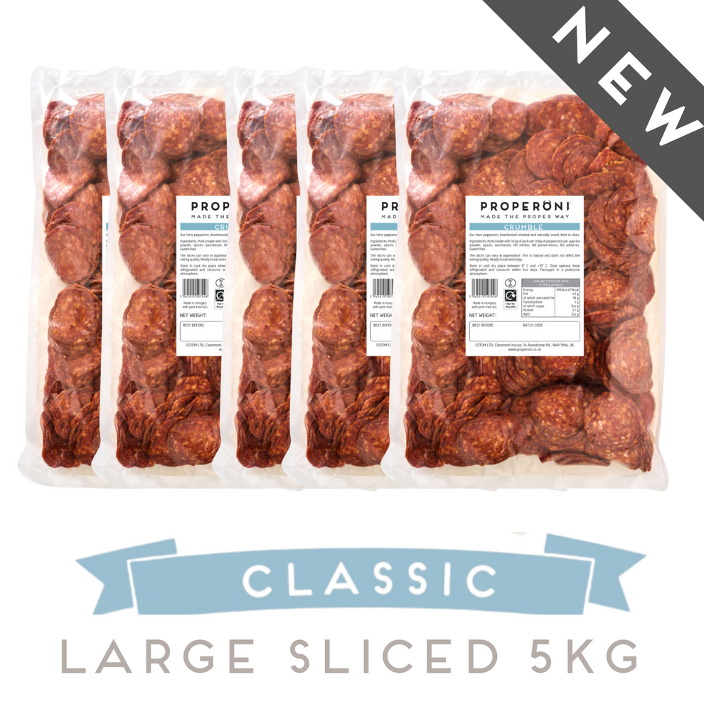 Properoni Classic Large Sliced Pepperoni 5kg