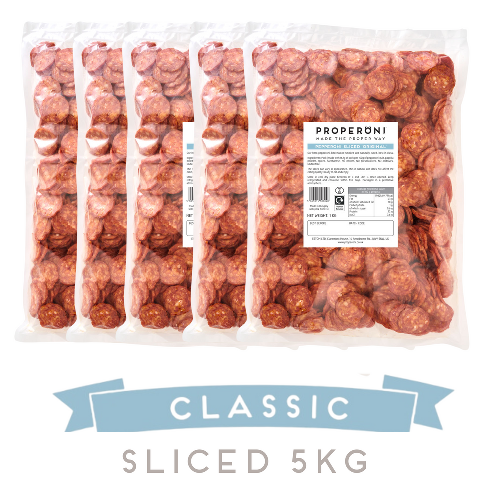 Properoni Classic Sliced Pepperoni 5kg